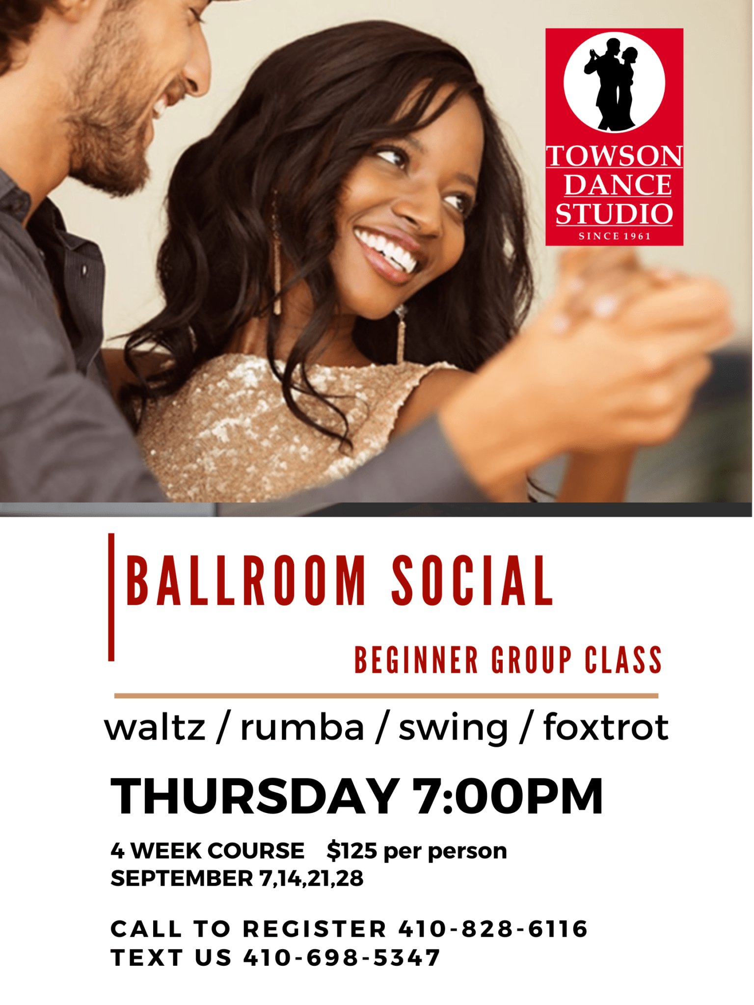 Towson Dance Studio | Ballroom Dance Classes in Baltimore